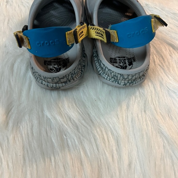 Jurassic World | Shoes | Dinosaur Blue Crocs Boys Size 2 | Poshmark